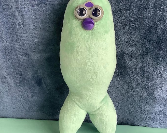 12.5x.5'' Medium Fish Furby B-GRADE, Read Desc, Fish Long Furby Plush ...