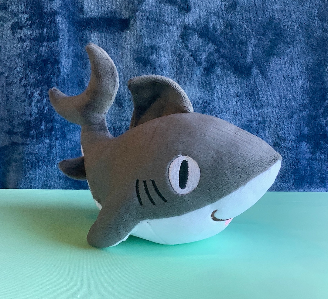 Handmade Shark Plushie, Soft Sea Creature Fish Plush - Etsy
