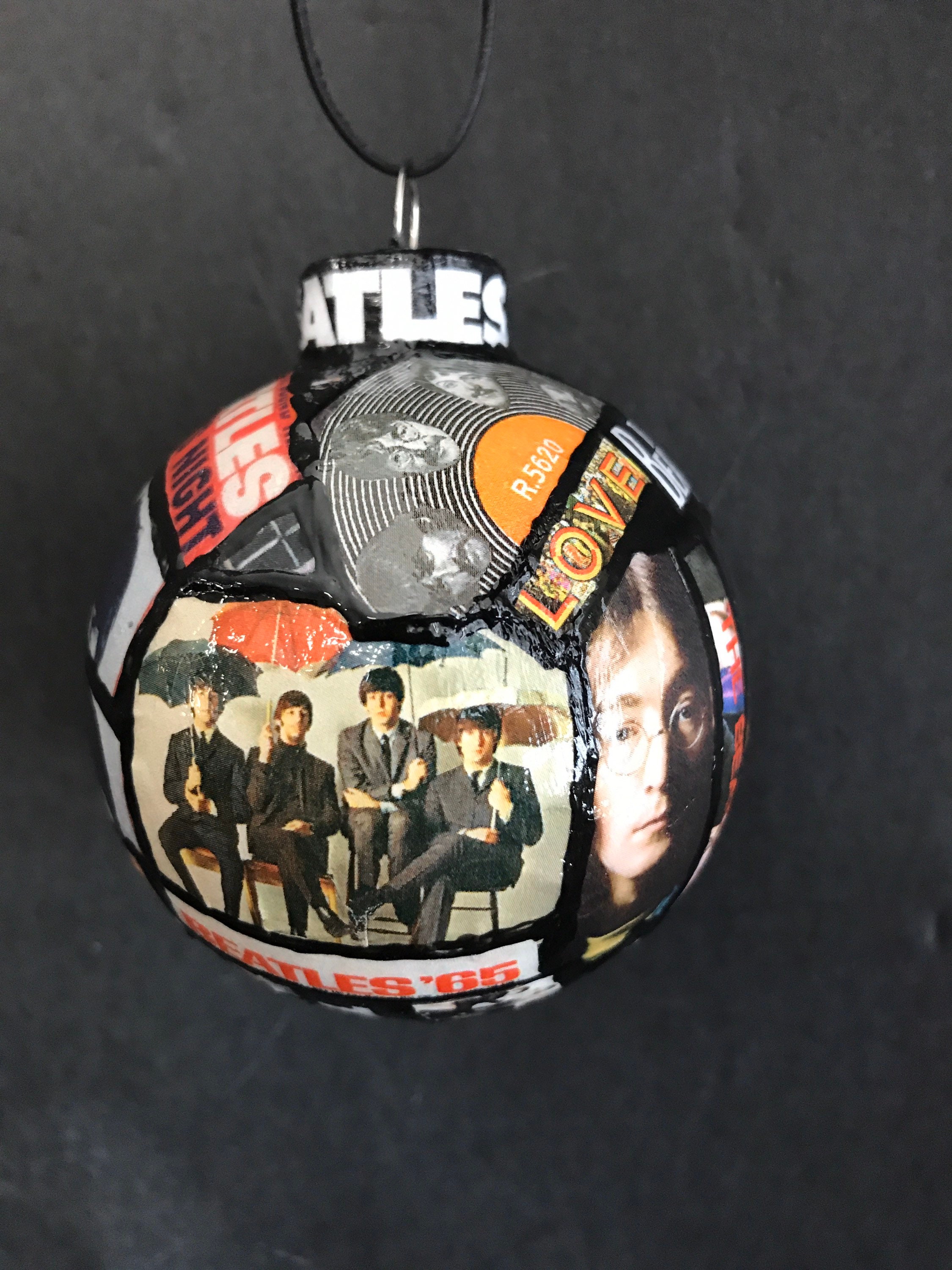 The Beatles Christmas ornament/Let It Be/Hard Days Night/All | Etsy