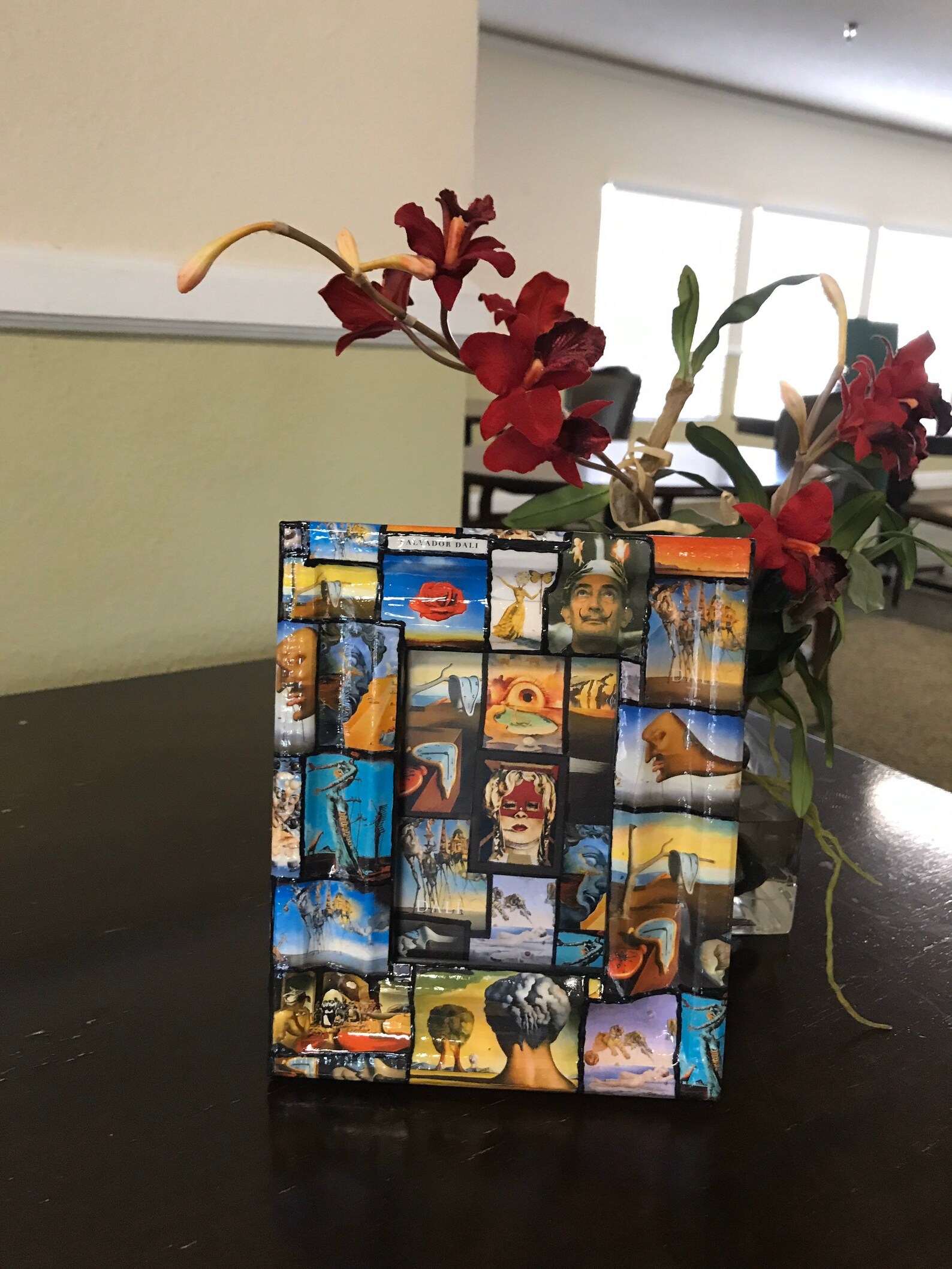 Salvador Dali Surrealist Art Frame/collage - Etsy