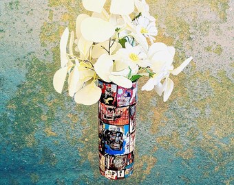 Graffiti Vase - Etsy