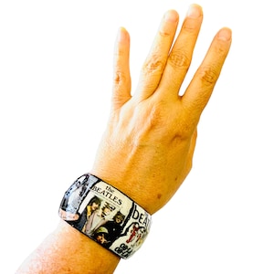 The Beatles White Album Cuff Bracelet Beatles Jewelry Beatles Fan Gift ...