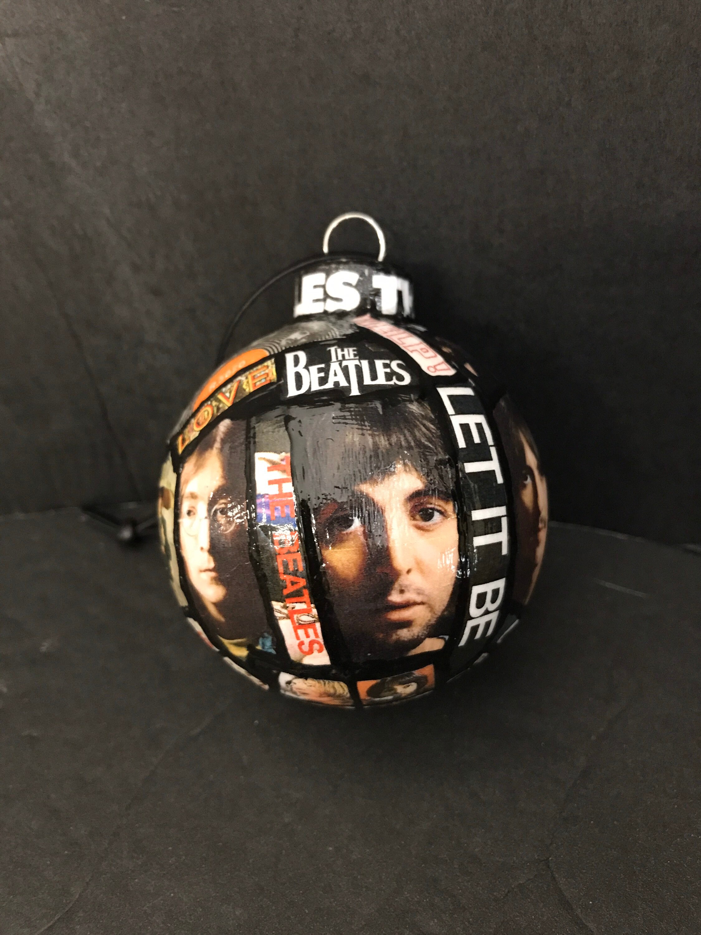 The Beatles Christmas ornament/Let It Be/Hard Days Night/All | Etsy