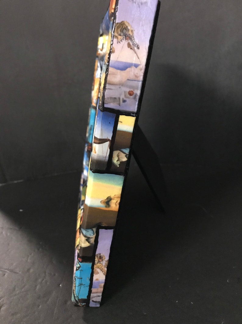 Salvador Dali Surrealist Art Frame/collage - Etsy