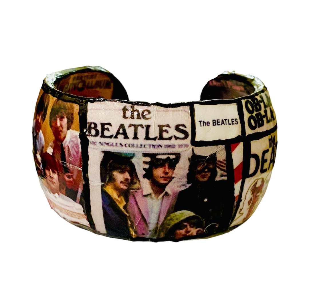 The Beatles White Album Cuff Bracelet Beatles Jewelry Beatles Fan Gift ...