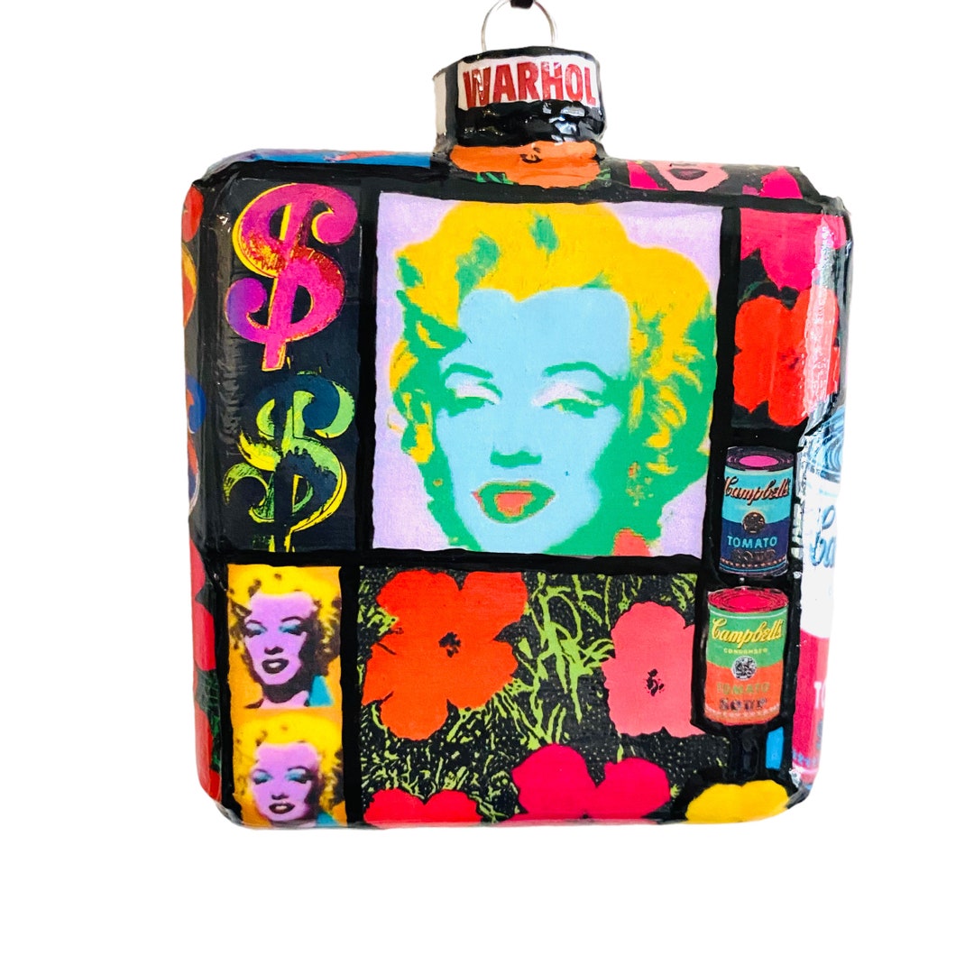 Andy Warhol Pop Art Christmas Ornament/marilyn Monroe/mickey Mouse ...