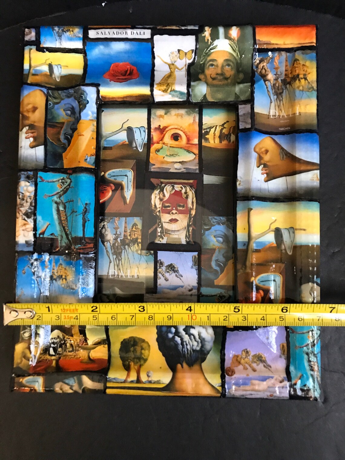 Salvador Dali Surrealist Art Frame/collage - Etsy