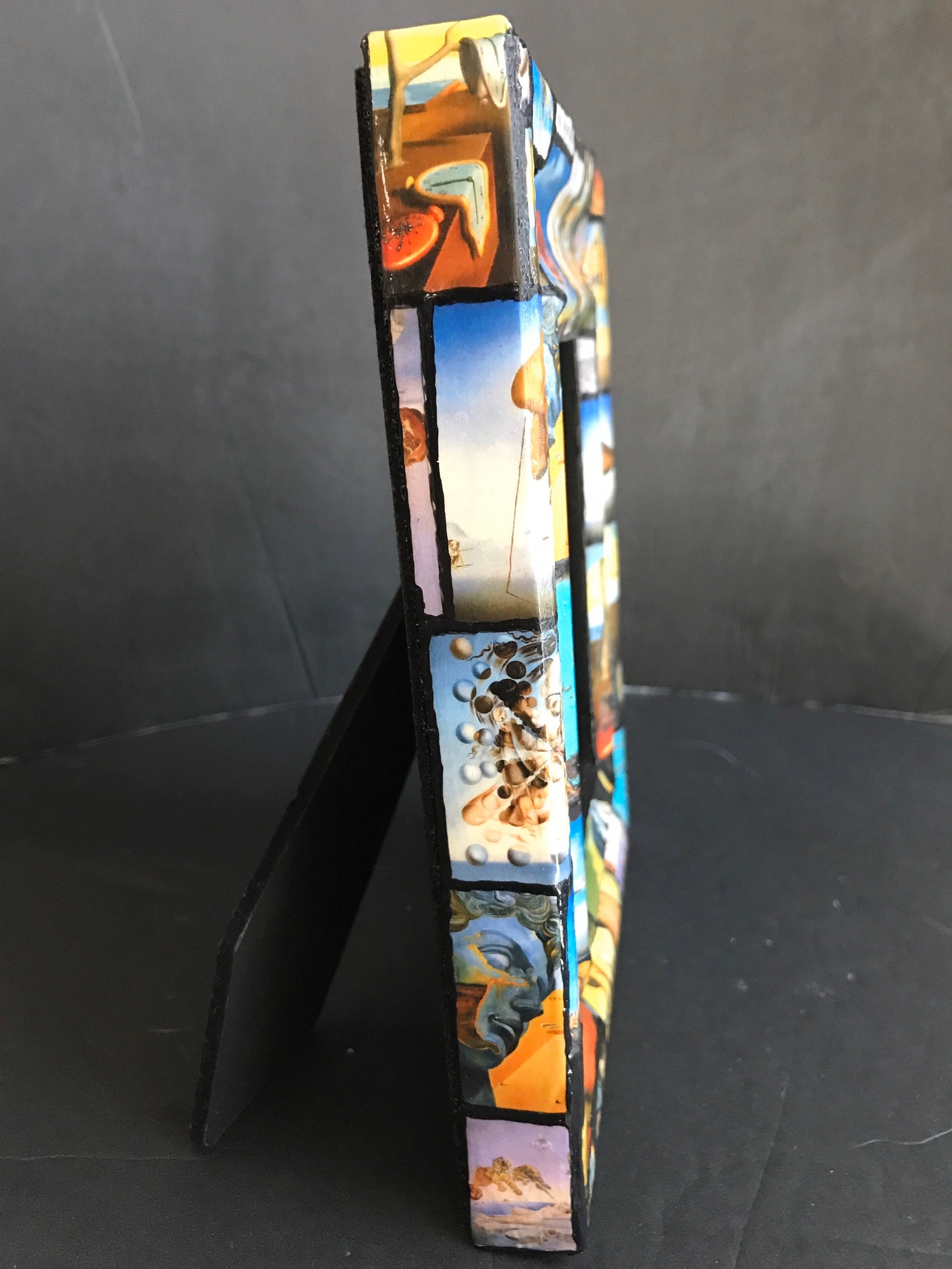 Salvador Dali Surrealist Art Frame/collage - Etsy