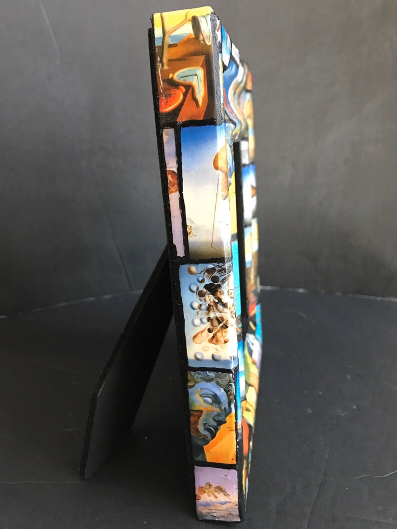 Salvador Dali Surrealist Art Frame/collage - Etsy