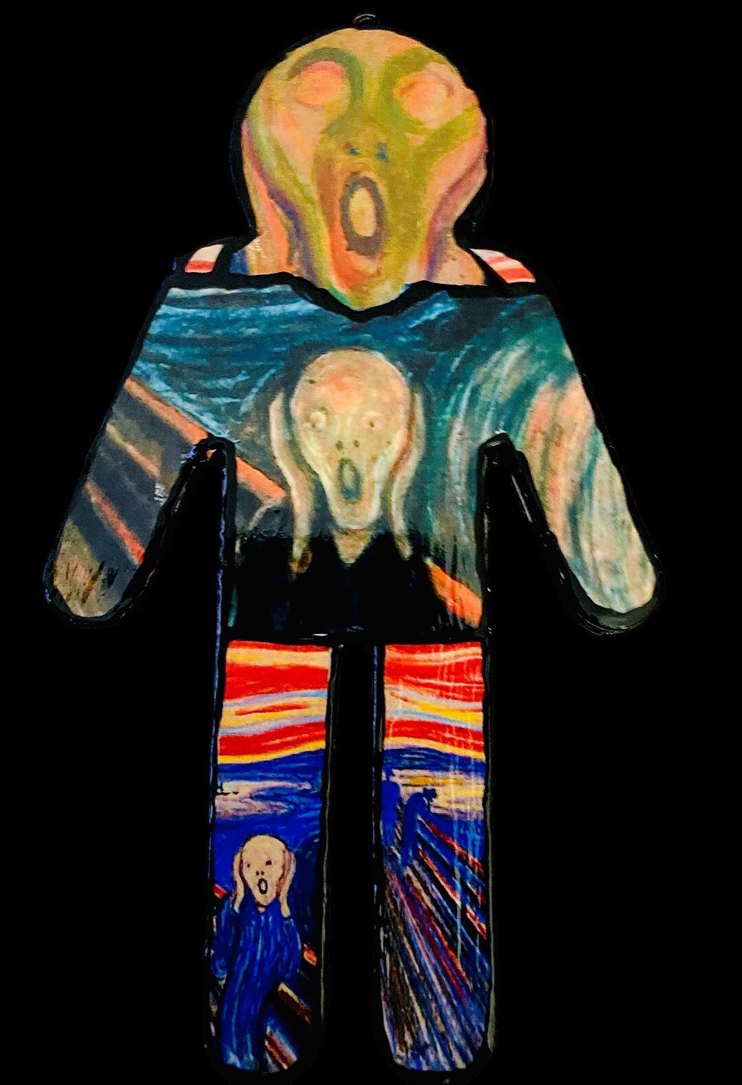 Art Lover Pendant Fernando Botero the Scream by Munch Paul Klee James ...