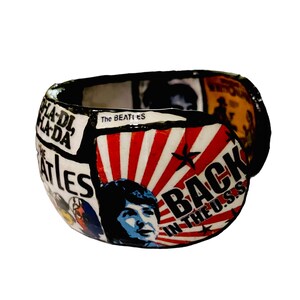 The Beatles White Album Cuff Bracelet Beatles Jewelry Beatles Fan Gift ...