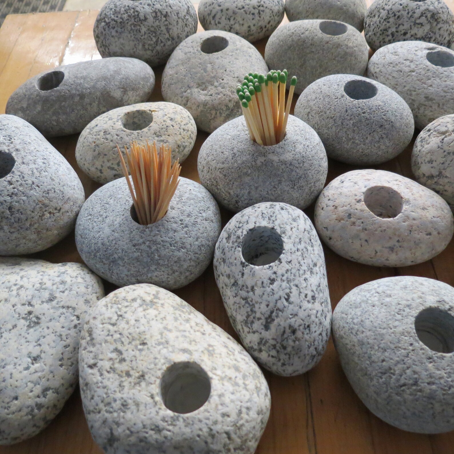 Stone Match Holder & Striker | Etsy