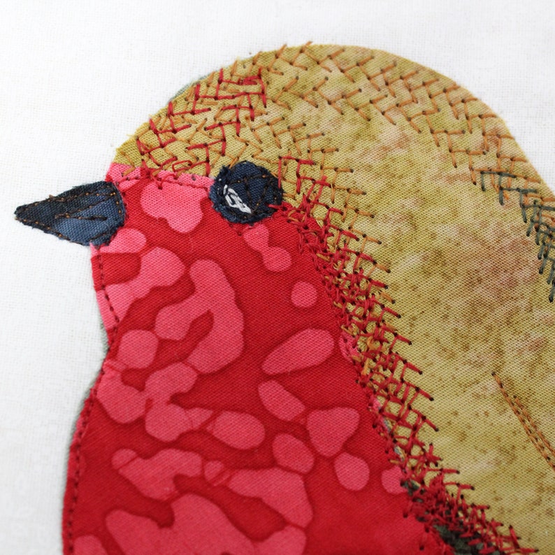 Robin Applique PDF Pattern Suitable for All Skill Levels - Etsy UK