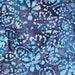 6 Fat Quarters Batik Bundle -"poolside" Beautiful Batik and Plain Solid ...
