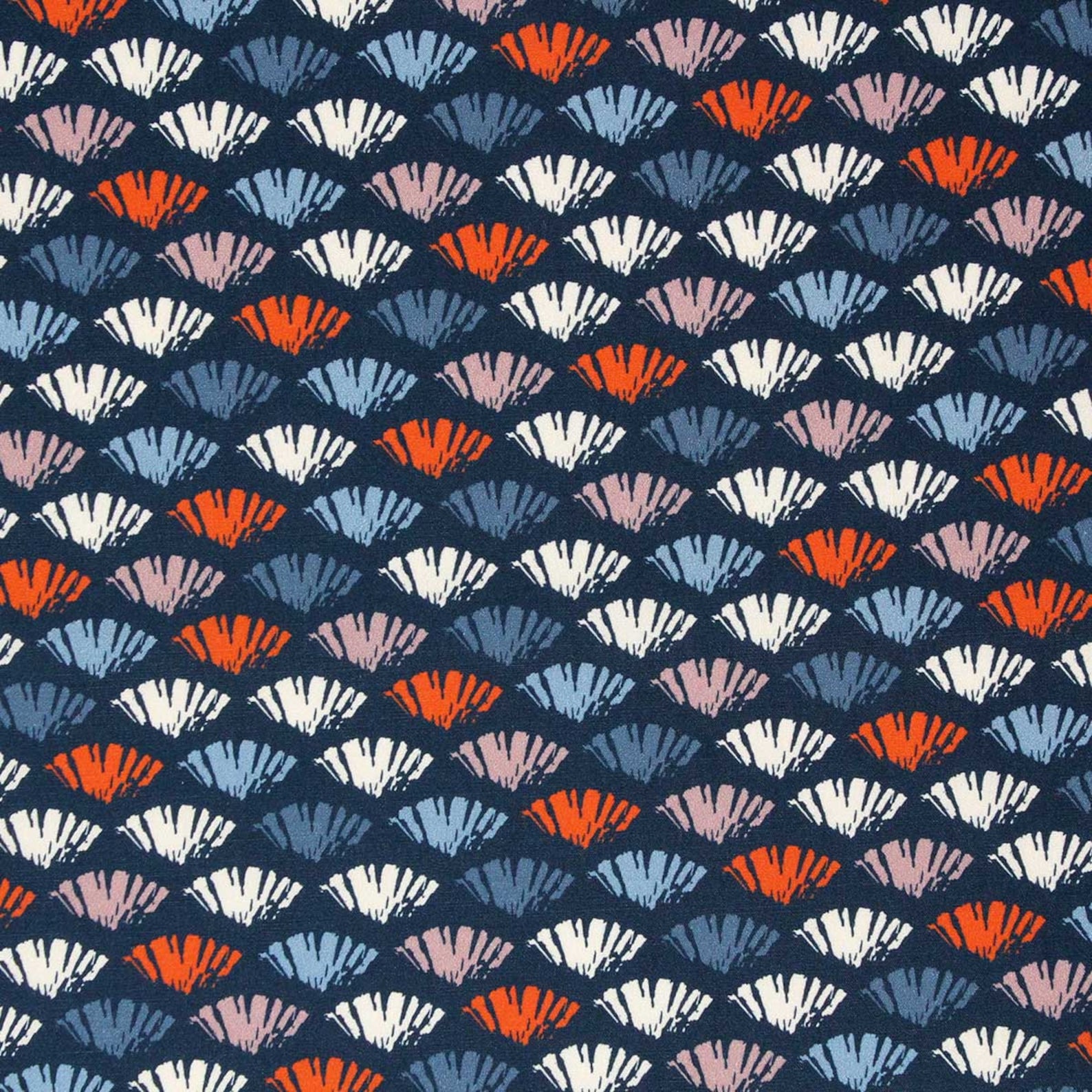 4 Fat Quarters Bundle - "evening Bloom" Floral & Geometric Fabrics in ...