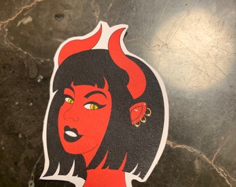 Devil Girl | Etsy