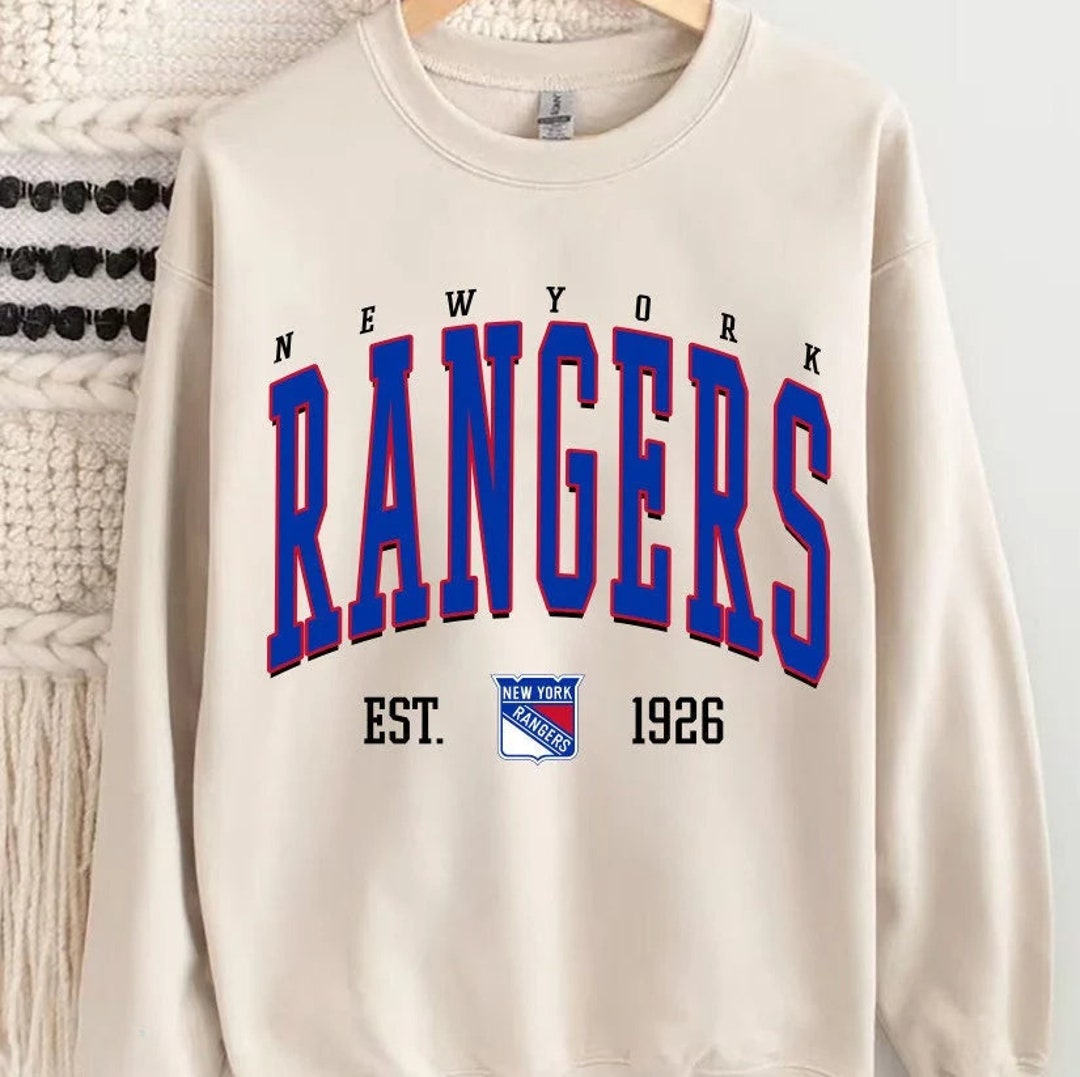New York Rangers Shirt Vintage Style New York Rangers Shirt - Etsy