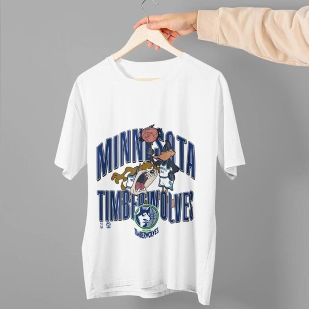 Minnesota Timberwolves Looney Tunes Vintage Sweatshirt - Etsy