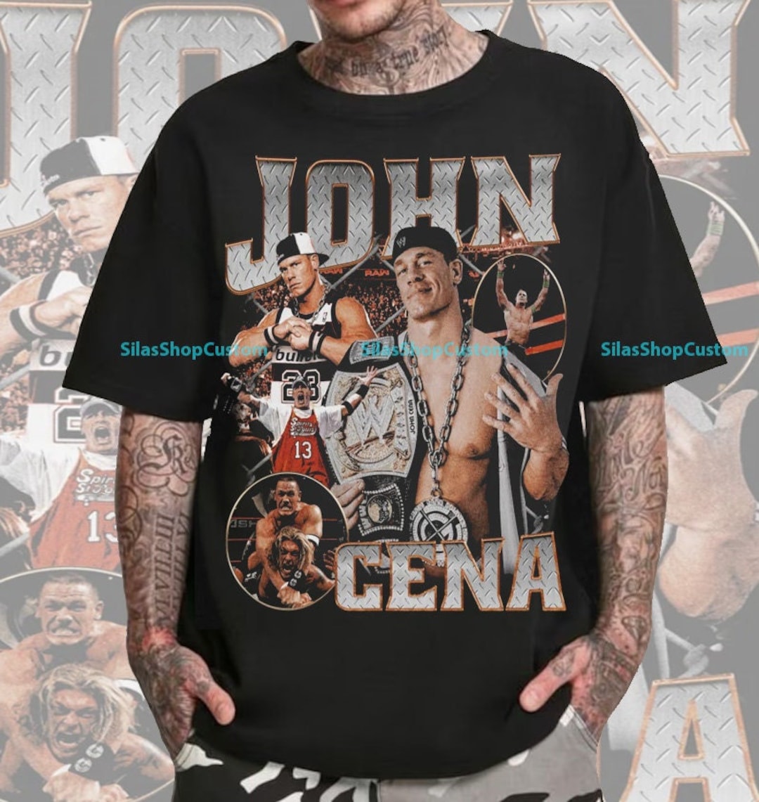 Vintage 90s Graphic Style John Cena T-shirt, John Cena Shirt, Retro ...