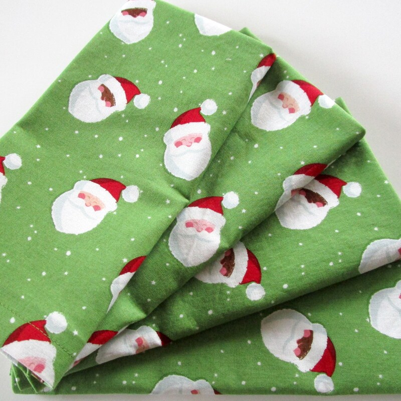 Black Santa Napkins - Etsy