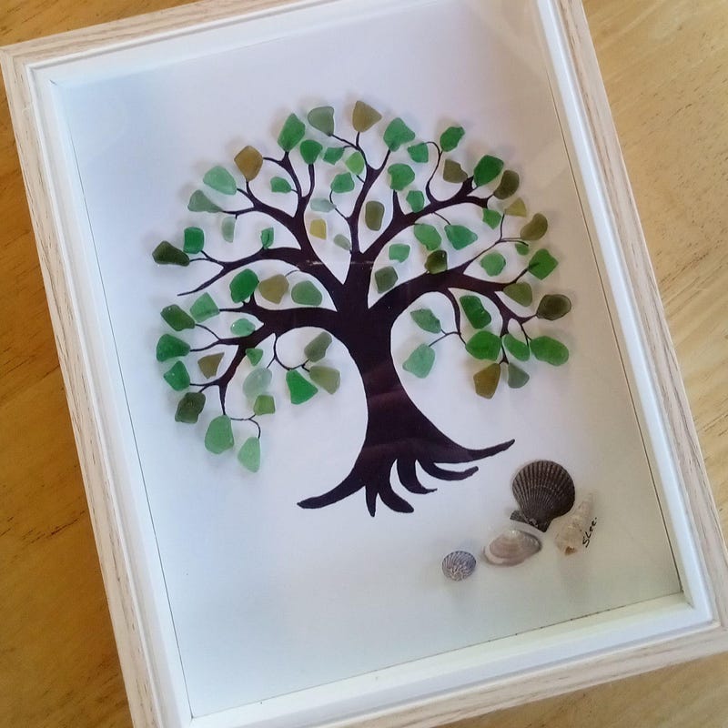 Seaglass Tree - Etsy