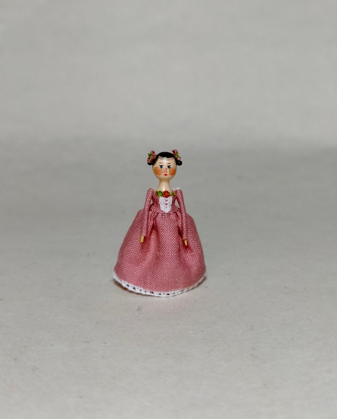 Mini Doll Peg 1:12 Scale. 28 Mm High Approximate. - Etsy
