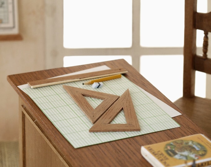 Miniature Ruler Set Scale 1:12. Making Handmade. - Etsy