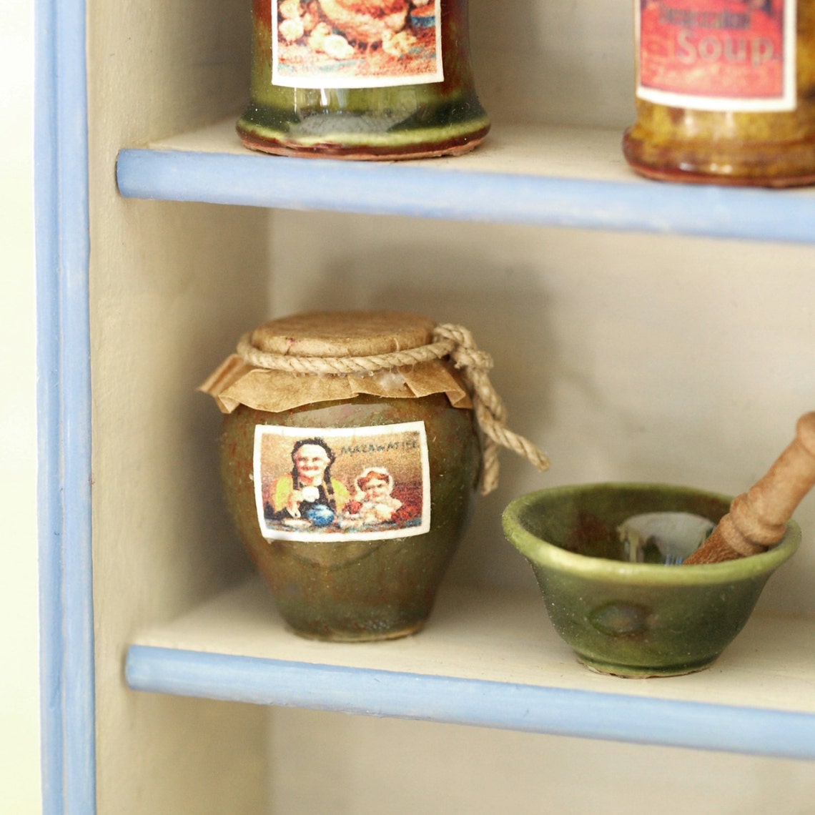 Ceramic Food Pot Scale 1:12. Making Handmade and Glazed by - Etsy