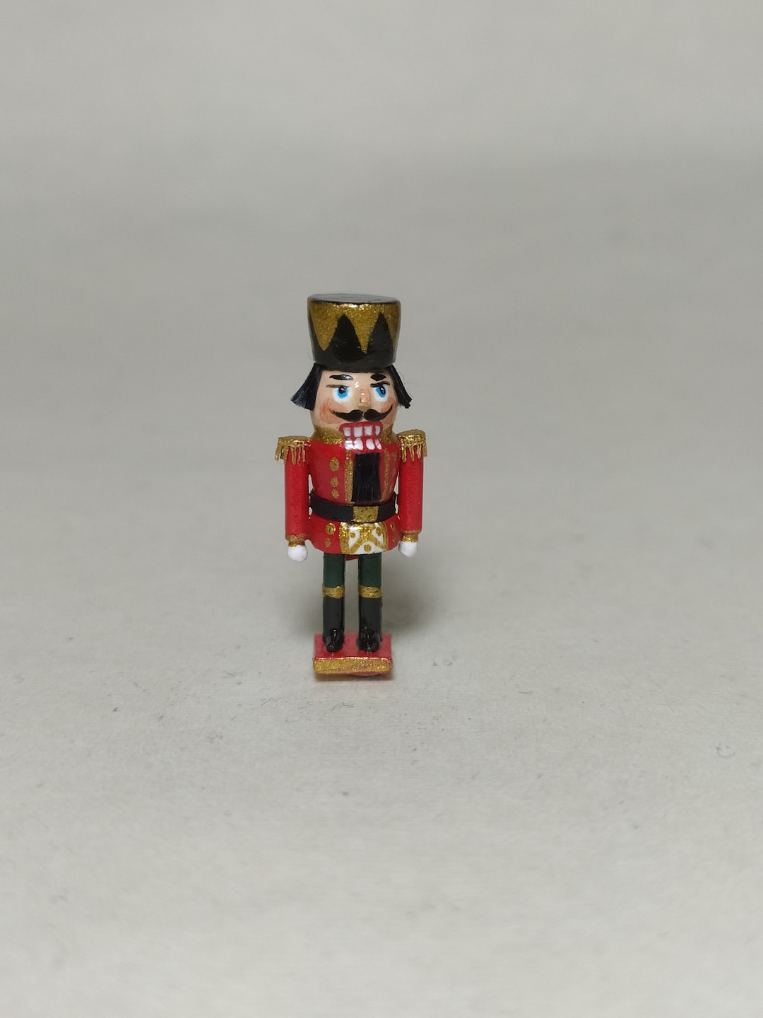 Miniatura Nutcracker .with Its Own Cardboard . Scale 1:12 .25-30 Mm ...