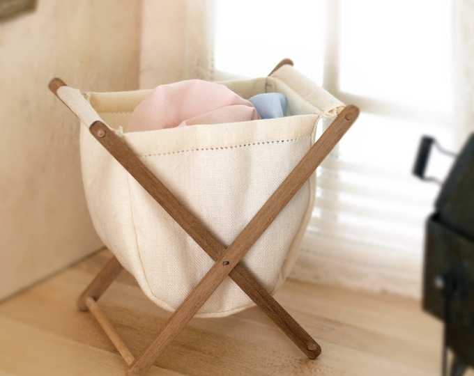 Laundry Basket, Scale 1:12. Making Handmade . - Etsy