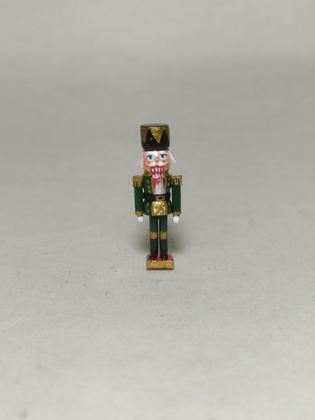 Miniatura Nutcracker. With Its Own Cardboard Box . Scale 1:12 .21 Mm ...