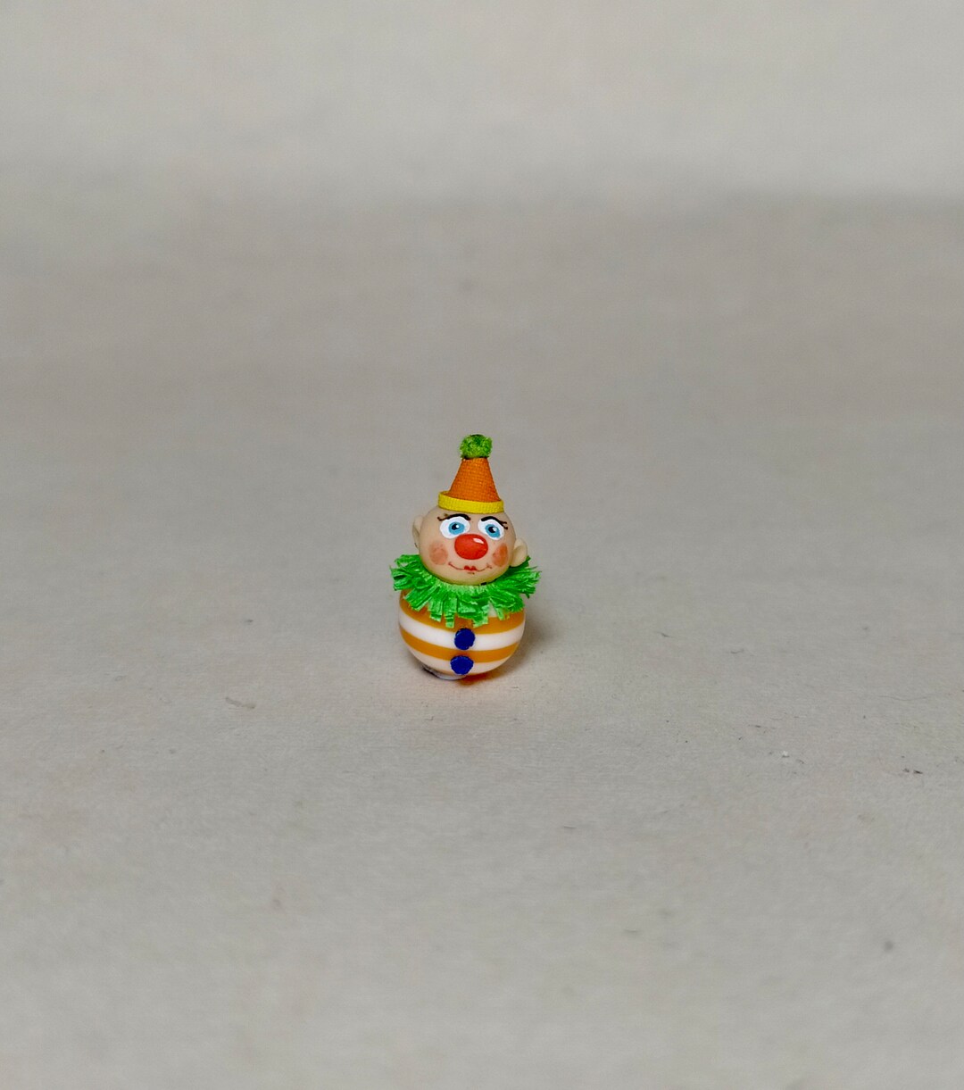 Miniature Rolly Polly .mini Clown Toy 1:12. 15 Mm Height - Etsy