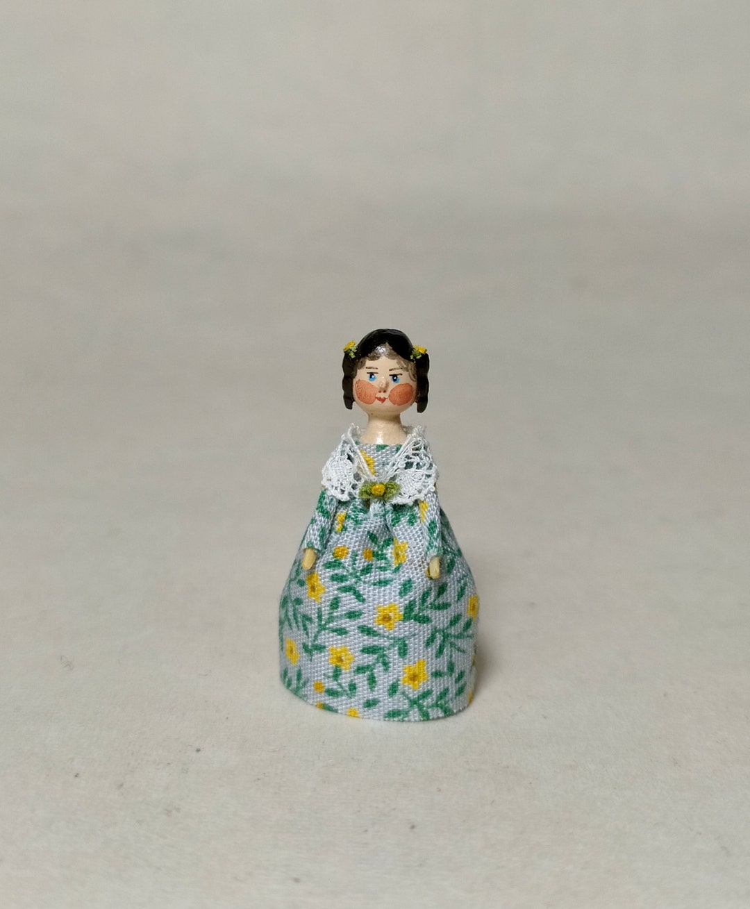 Mini Doll Peg 1:12 Scale. 28 Mm High Approximate. - Etsy