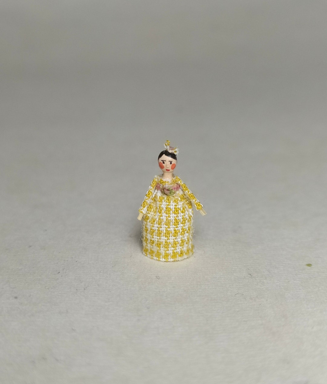 Mini Doll Peg 1:12 Scale. 13 Mm High - Etsy