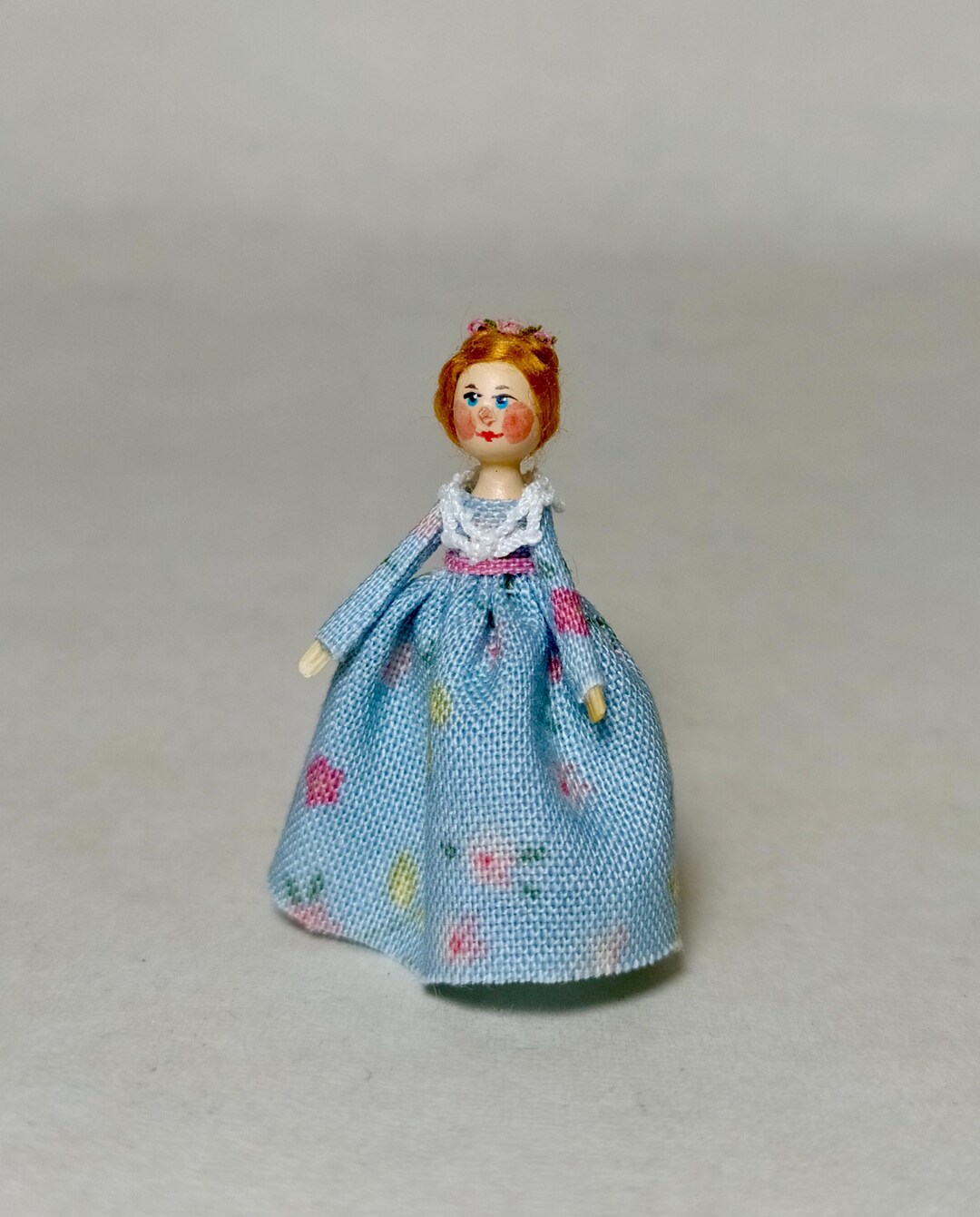 Mini Doll Peg 1:12 Scale. 34 Mm High Approximate. - Etsy