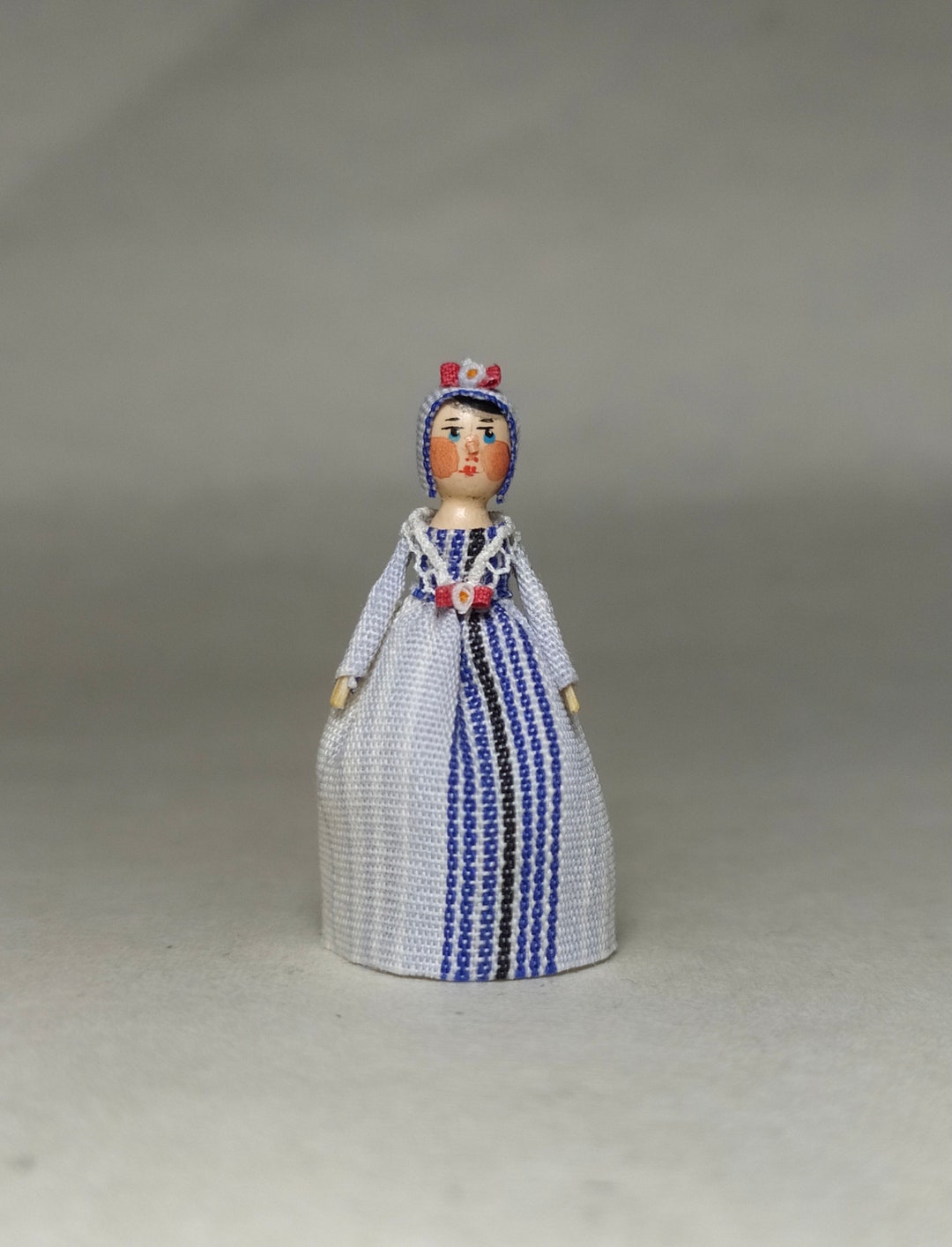Mini Doll Peg 1:12 Scale. 29 Mm High Approximate. - Etsy