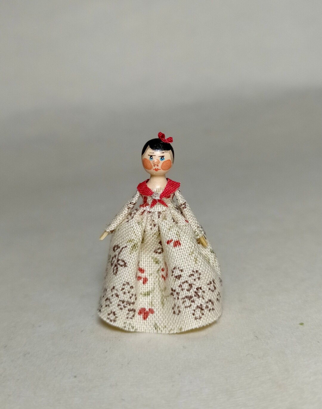Mini Doll Peg 1:12 Scale. 28 Mm High Approximate. - Etsy