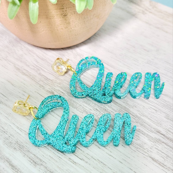Queen Earrings - Etsy