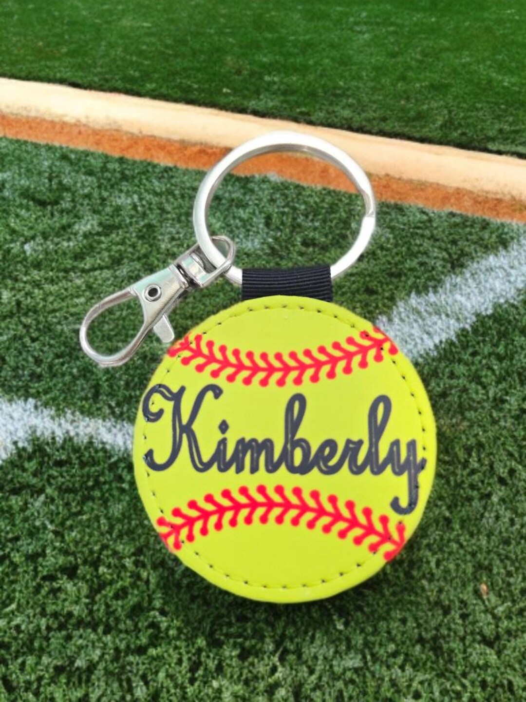 Personalized Softball Bag Tag/ Key Chain - Etsy