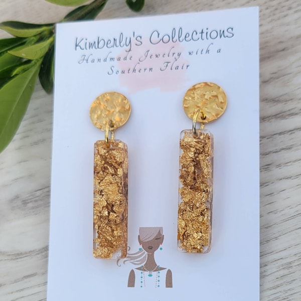 Gold Flake Resin - Etsy