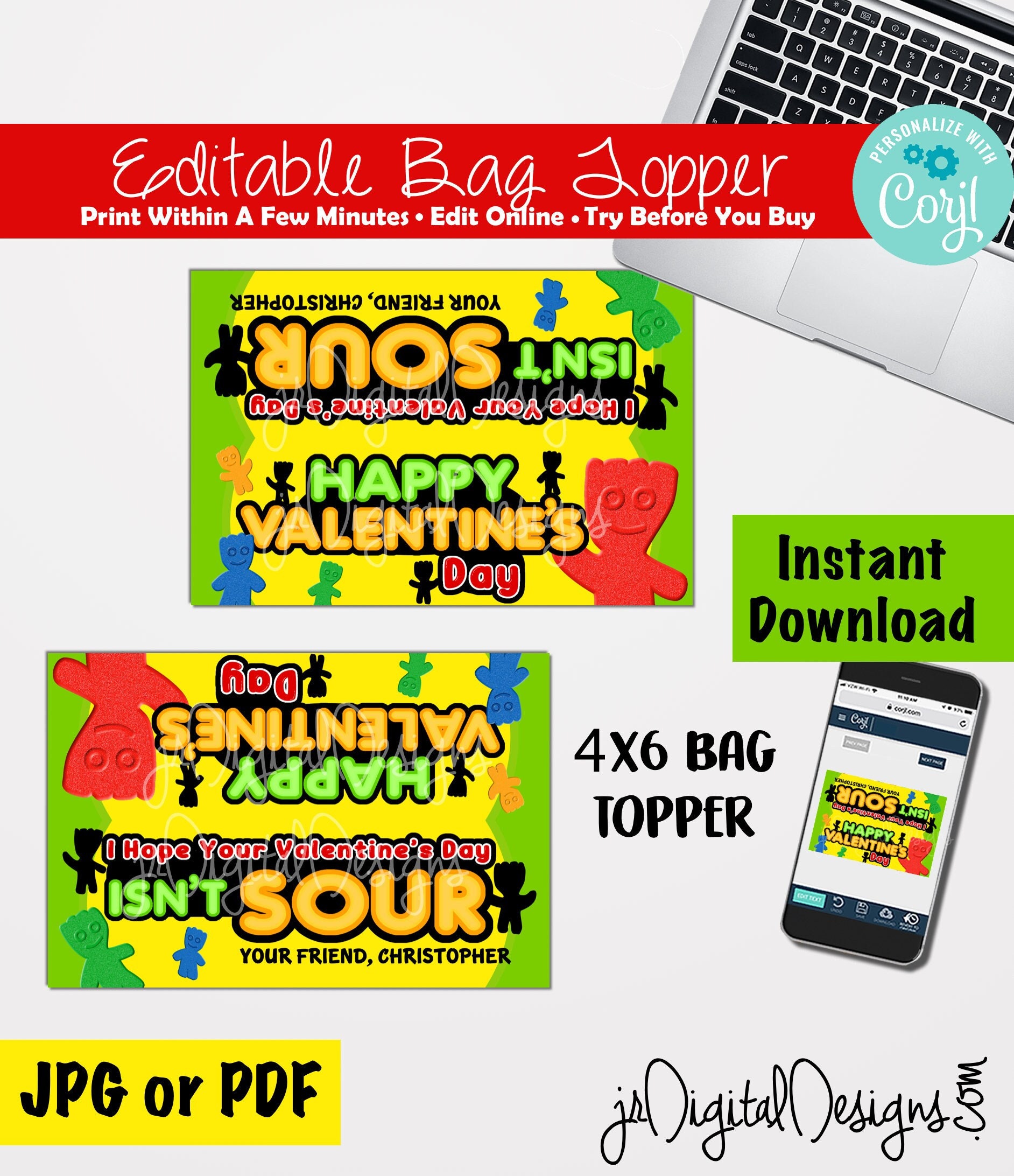 Sour Patch Kids Valentine's Cards Valentine's Sour Patch Kids ...