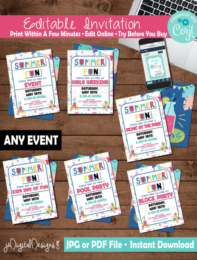 Girls Trip Invite Girls Trip Invitation Girls Weekend | Etsy