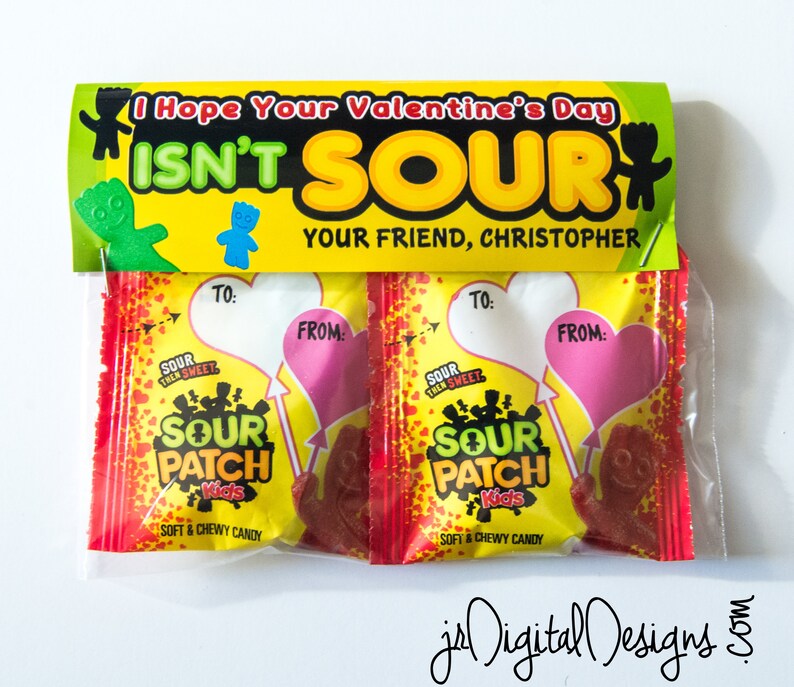 Sour Patch Kids Valentine's Cards Valentine's Sour Patch Kids ...