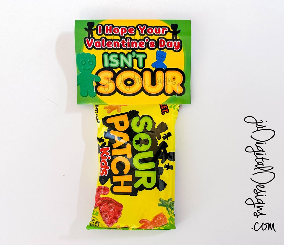 Sour Patch Kids Valentine Printable Card Sour Patch Kids Valentine Card ...