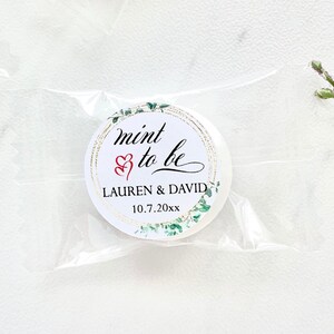 Mint Favors, Personalized Wedding Mints, Mint to Be, Wedding Favors ...