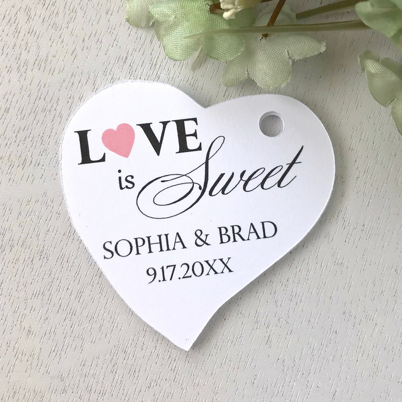 Love is Sweet Tags - Etsy
