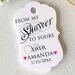 From My Shower to Yours Tags, Thank You Tags, Soap Favor Tags, Bath ...