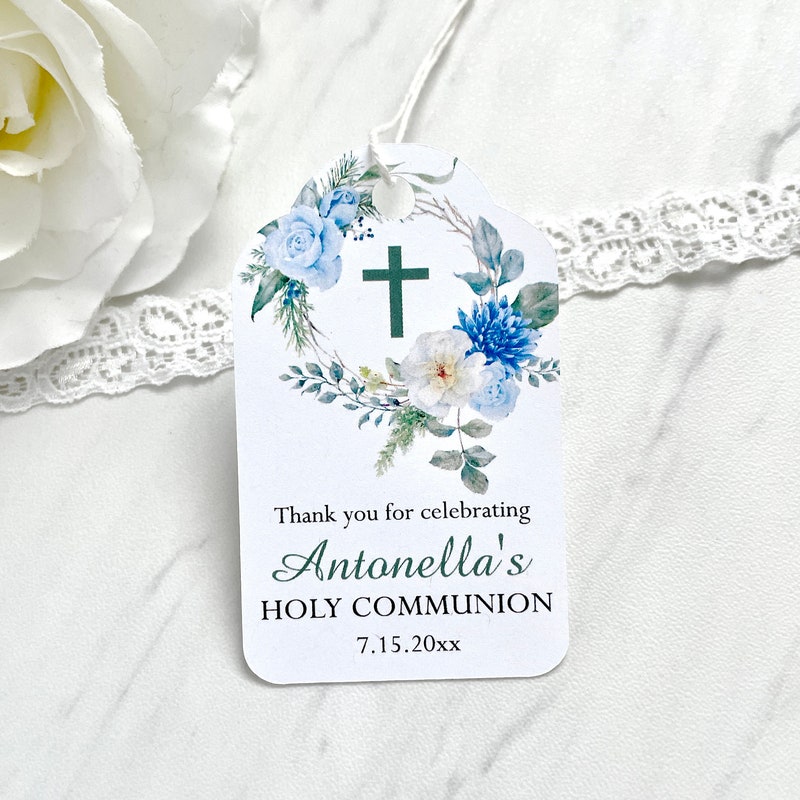 Baptism Tag - Etsy
