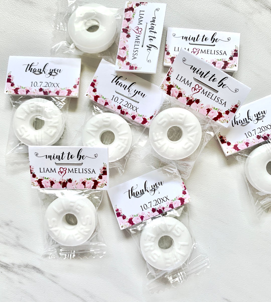 Personalized Wedding Mints, Mints Favors, Mint to Be Favors, Wedding ...
