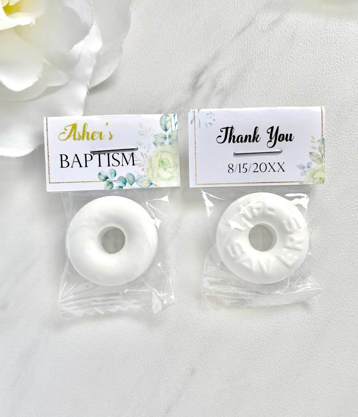 Baptism Mints, Personalized Baptism Favors - Etsy
